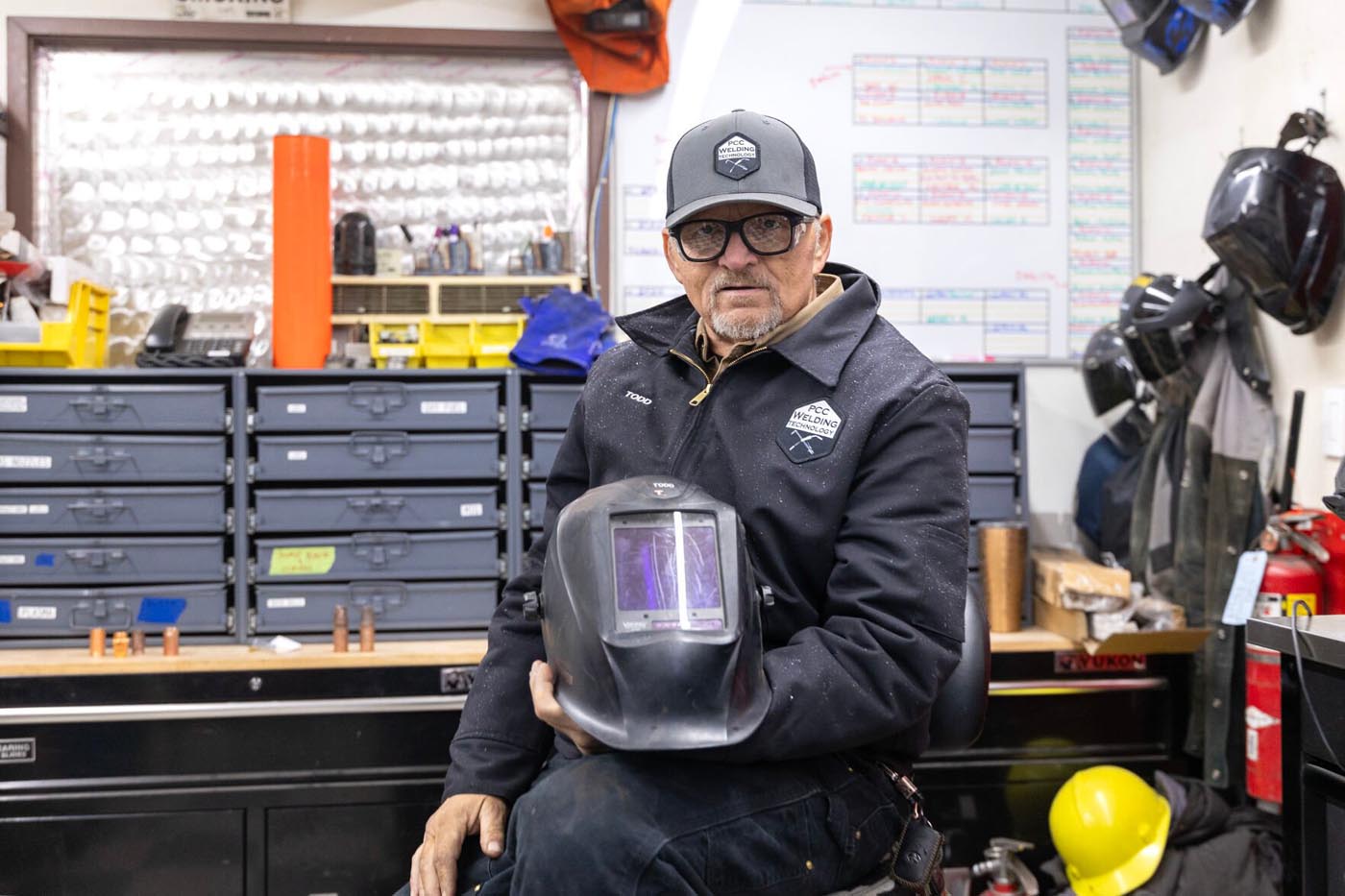 Todd Barnett builds futures with PCC mobile welding training | Lake ...